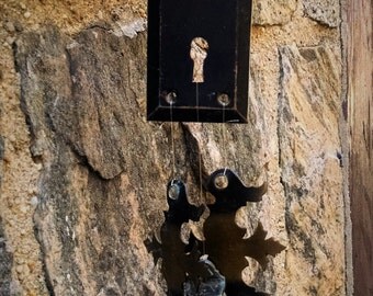 Plate wind chime | Etsy