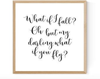 What if i fall | Etsy
