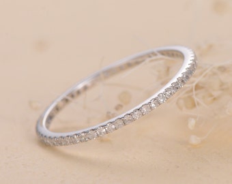 Simple diamond ring | Etsy