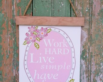 Pumpkin Pie fixes Everything sign digital PDF orange art