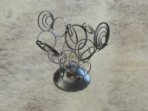 Atomic Sculpture Steel Table Top Sculpture Abstract Metal