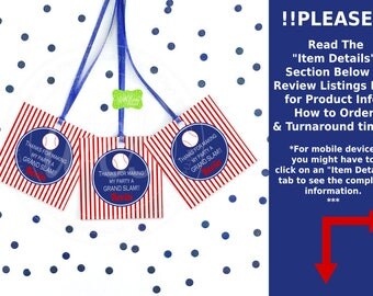 Baseball Favor Tags Baseball Stickers Baseball Printable