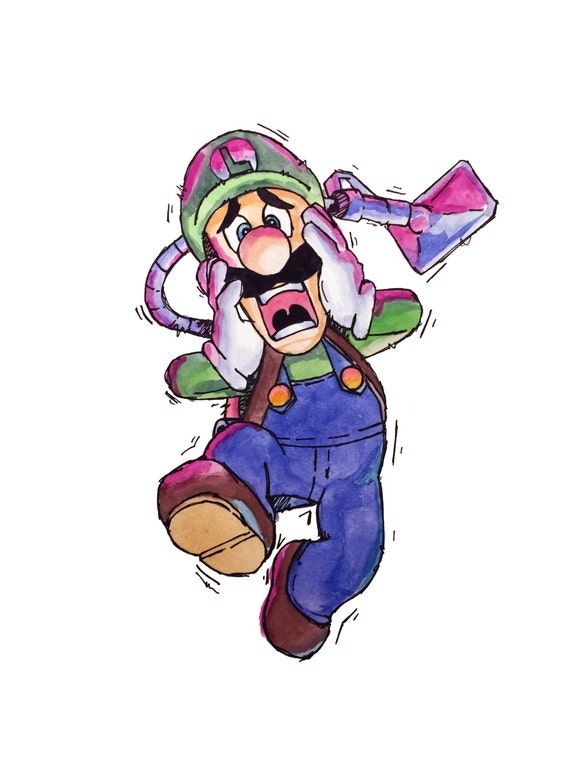 Luigi's Mansion Print