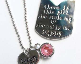 Father daughter ring | Etsy