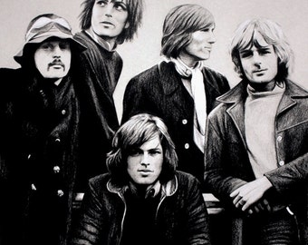 Items similar to Pink Floyd Wood Portrait on Etsy