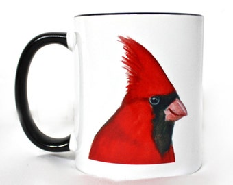 Cardinal mugs | Etsy