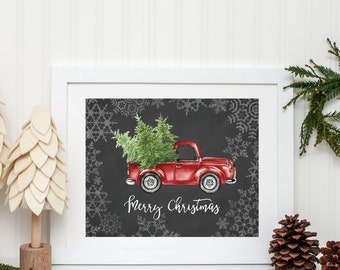 Truck christmas tree | Etsy