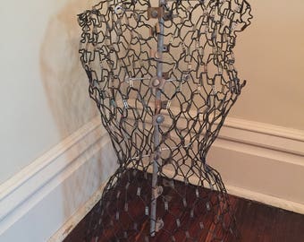 Wire dress form | Etsy