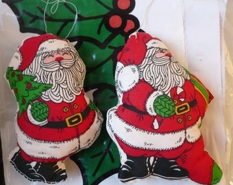 Santa claus fabric | Etsy