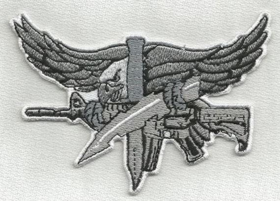 Police Patch With Eagle
