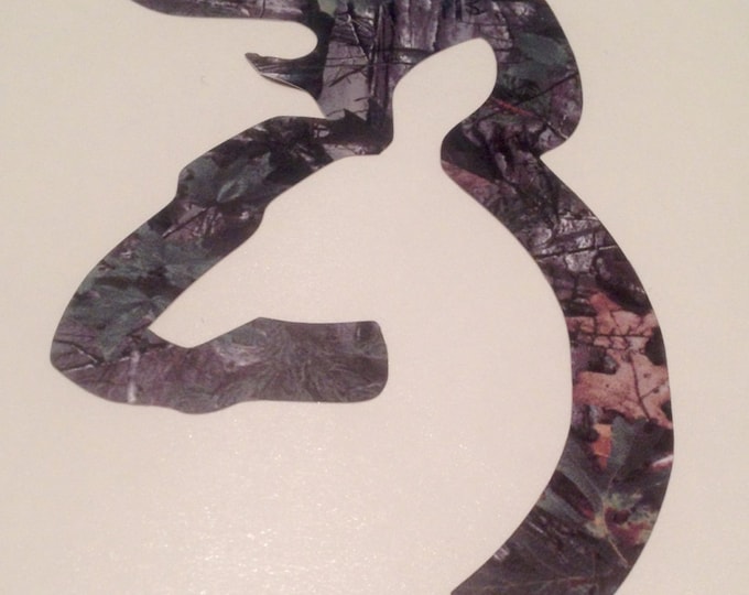 Camo deer head | Etsy