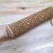 Wooden Rolling Pin The lace pattern Laser Cut