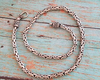 Byzantine chain | Etsy