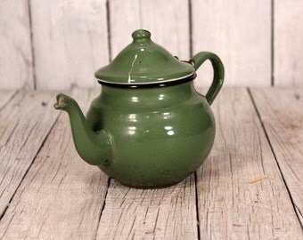 Enamel teapot | Etsy