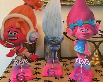 Trolls backdrop | Etsy