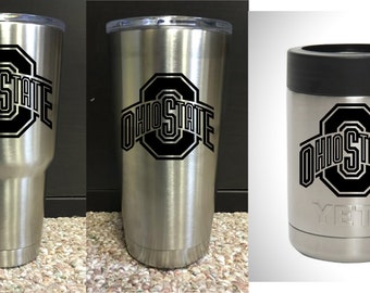 Ohio state tumbler | Etsy