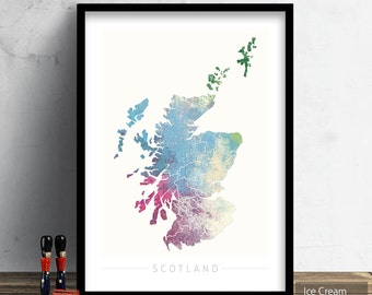 Scottish wall art | Etsy