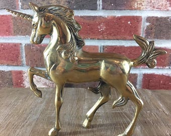 Unicorn statue | Etsy