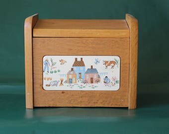 Vintage recipe box | Etsy