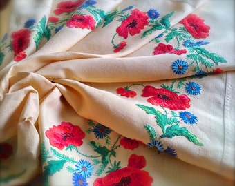 Unique vintage tablecloths related items | Etsy