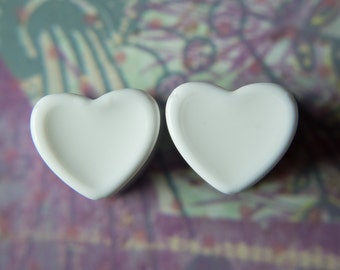 Heart plugs | Etsy