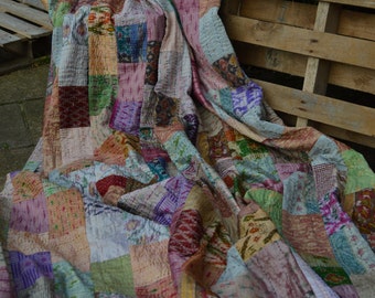 Patchwork quilt | Etsy