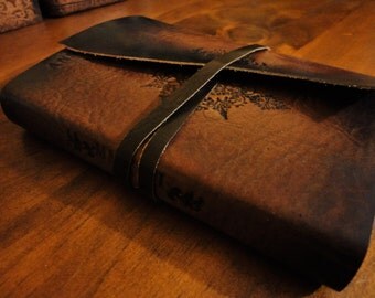 Leather agenda | Etsy