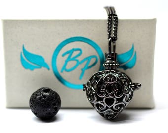 Essential oil diffuser necklace | Etsy