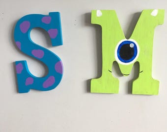 Monsters inc letters | Etsy