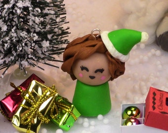 Polymer clay elf | Etsy