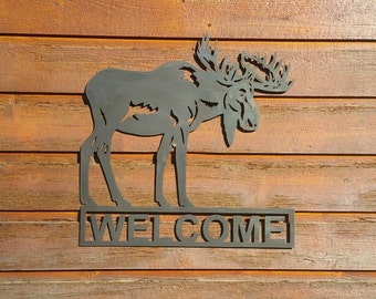 Moose sign | Etsy