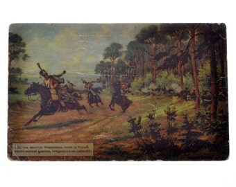 Russian postcard | Etsy