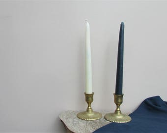 Brass candle holder | Etsy