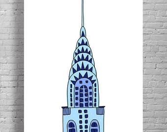 Chrysler building | Etsy