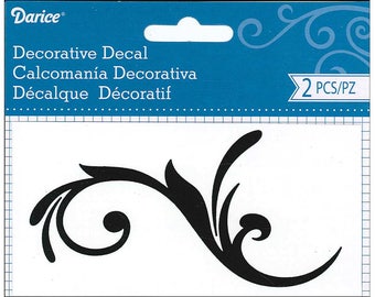 Black vinyl decals | Etsy