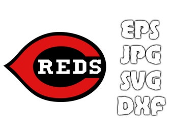Cincinnati reds svg | Etsy