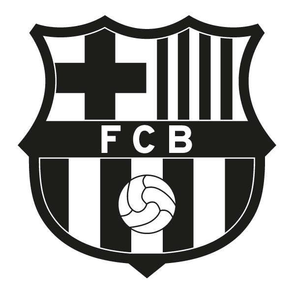 FC Barcelona svg, FC Barcelona clipart, logo silhouette files, digital ...