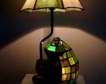 Stained glass frog | Etsy