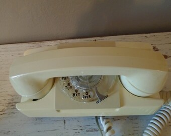 Rotary wall phone | Etsy