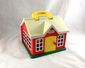 Red school house | Etsy