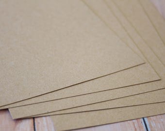 Brown card stock | Etsy