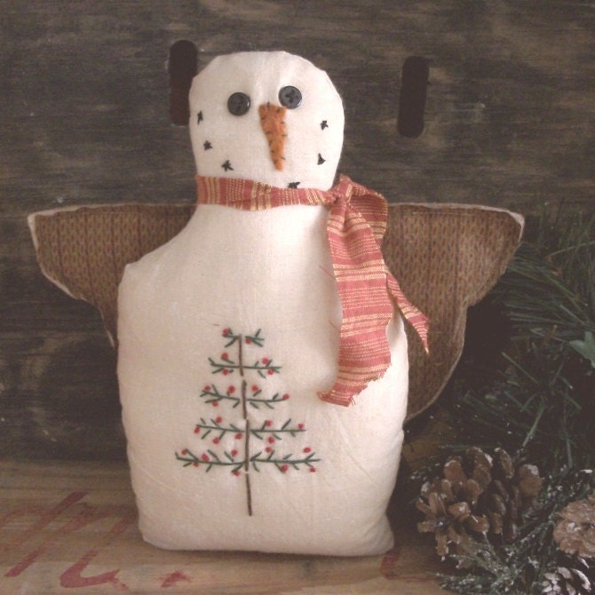 Primitive patchwork original country and rustic by thewoodedlake