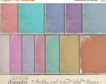 Solid digital paper | Etsy
