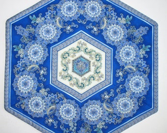 Hexagon table runner | Etsy