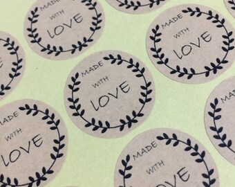 Homemade food tag | Etsy