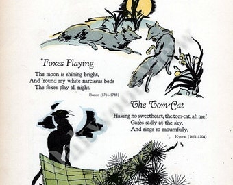 Cat haiku poems | Etsy