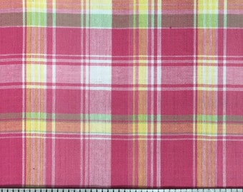 Madras fabric | Etsy