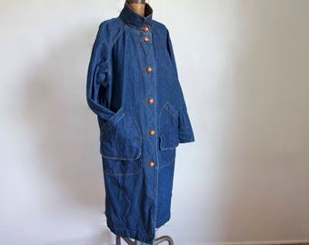 Denim duster | Etsy
