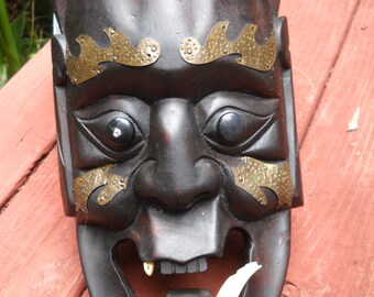 Japanese mask | Etsy