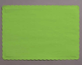 Lime green placemats | Etsy